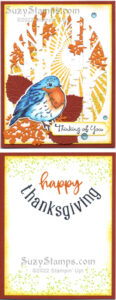Autumn Cards Class – Thanksgiving – Suzy Stamps Blog