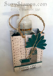 Earthen Textures Gift Bag – Suzy Stamps Blog